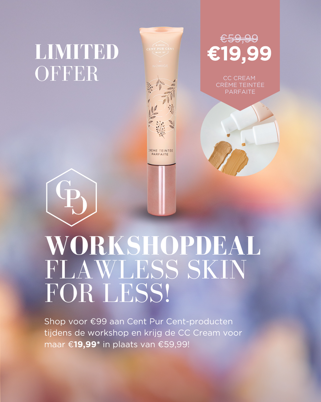 Gratis Workshops | Leer make-up tips & tricks | Cent Pur Cent