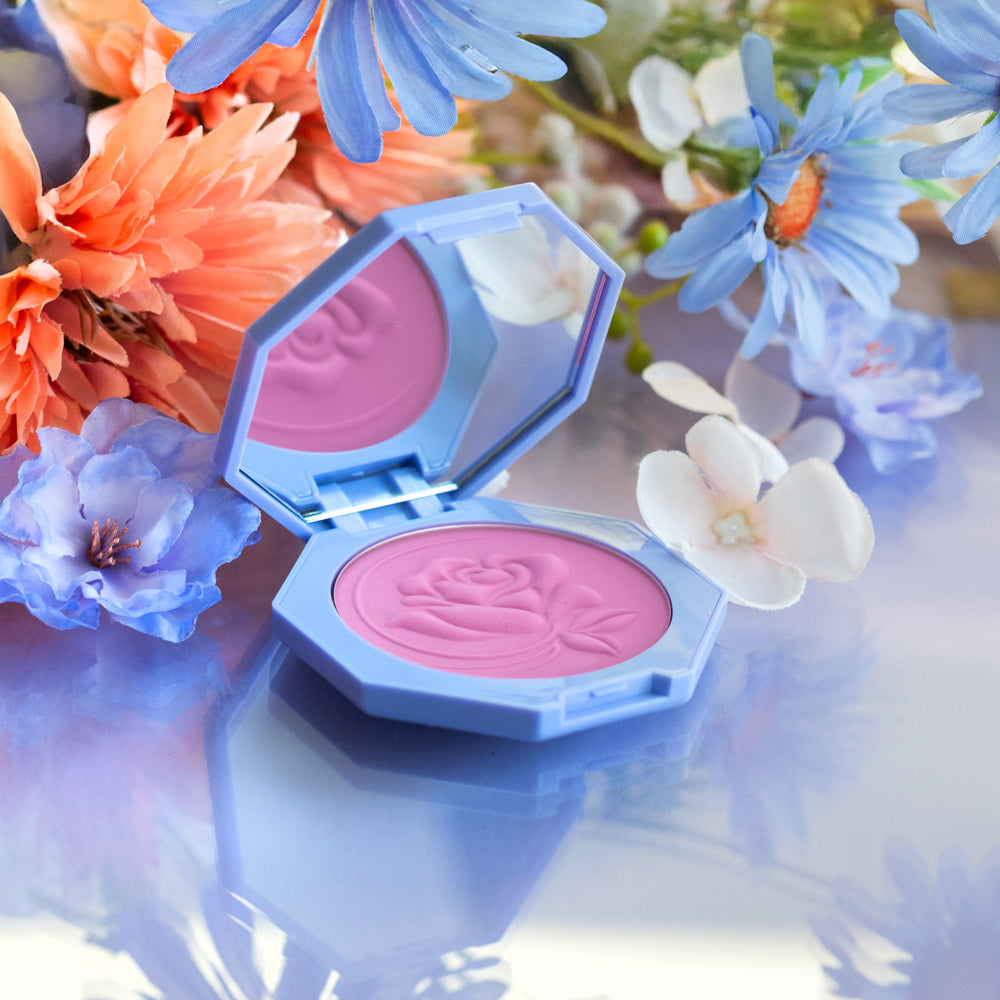 flower blush | Cent Pur Cent | zijdezachte flower blush